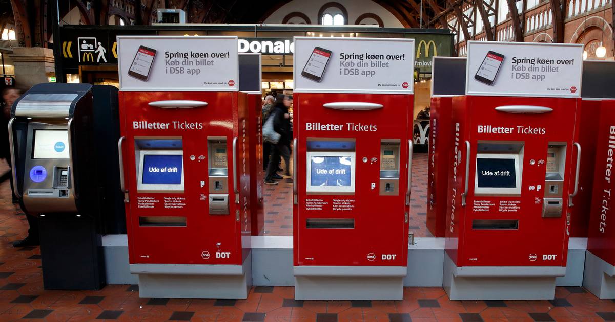 Mand stjal 3,2 mio. kr. fra DSB's billetautomater