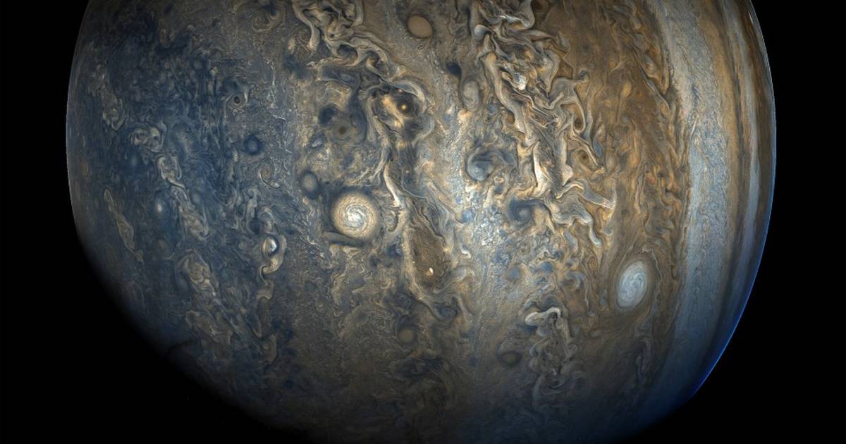 NASA har offentliggjort utrolige nærbilleder af Jupiter - Jyllands-Posten