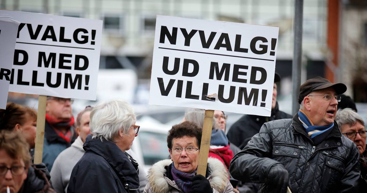 Efter drama i Slagelse: Villum Christensen blev mødt af vrede demonstranter