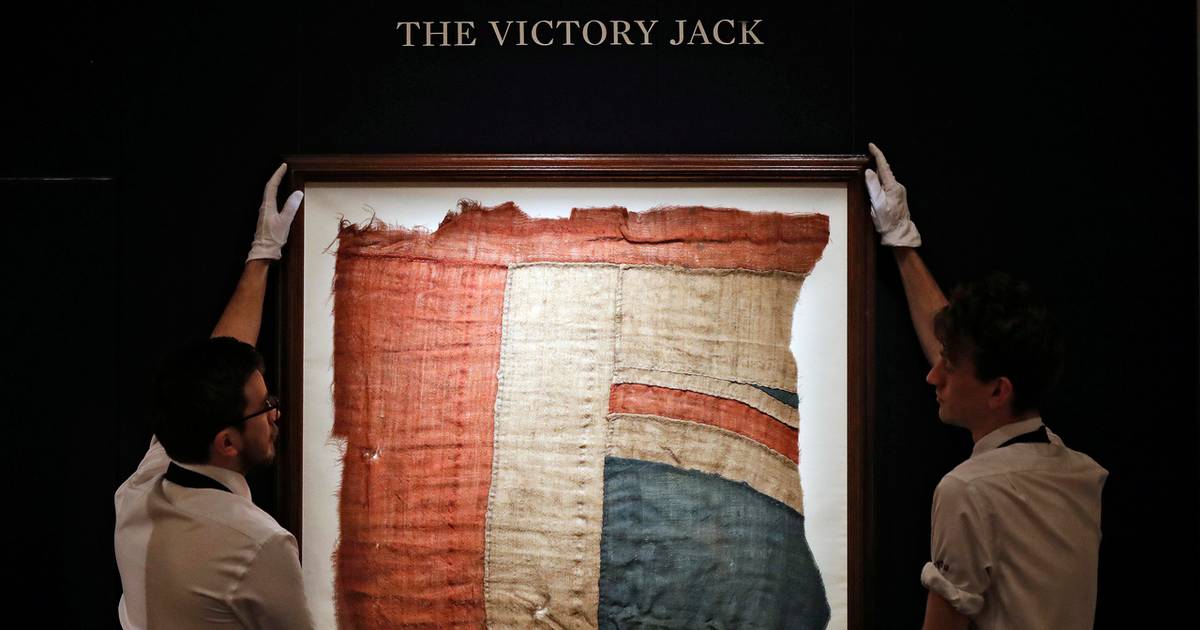 Nelson-flag solgt for 2,5 mio. kr: »Flaget har en fantastisk historie«