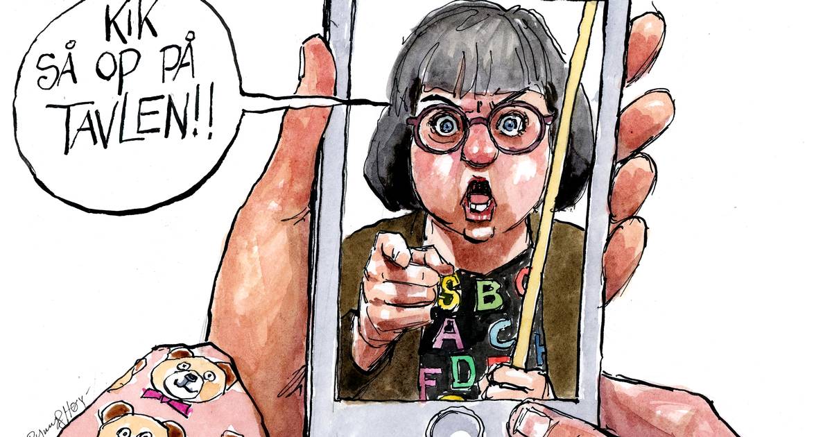 Skoler siger nej tak til mobiler - Jyllands-Posten