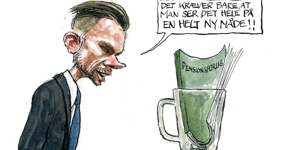 Dagens tegning: Ryst posen - Jyllands-Posten