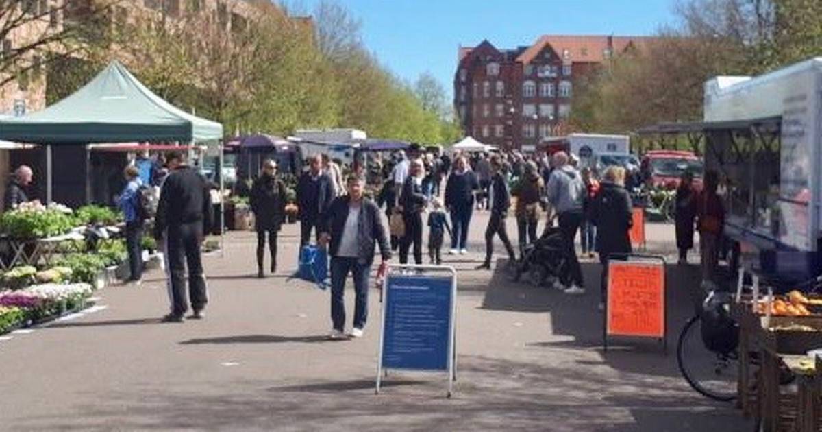 For mange mennesker var samlet: »Vi gentager lige: Det duer ikke ...