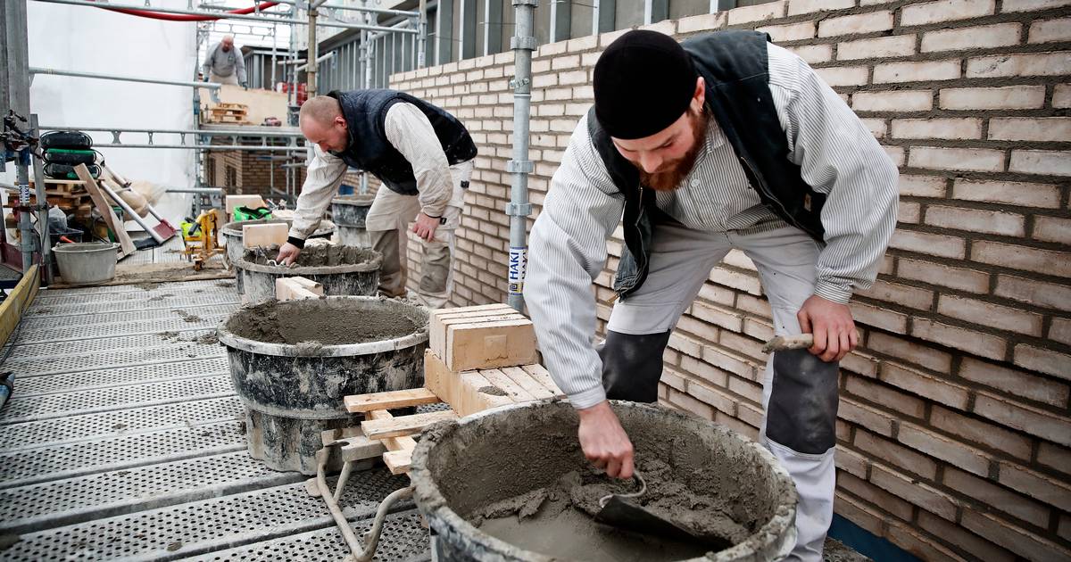 Mursten med huller og grøn beton vinder frem, men det skal stadig smage ...