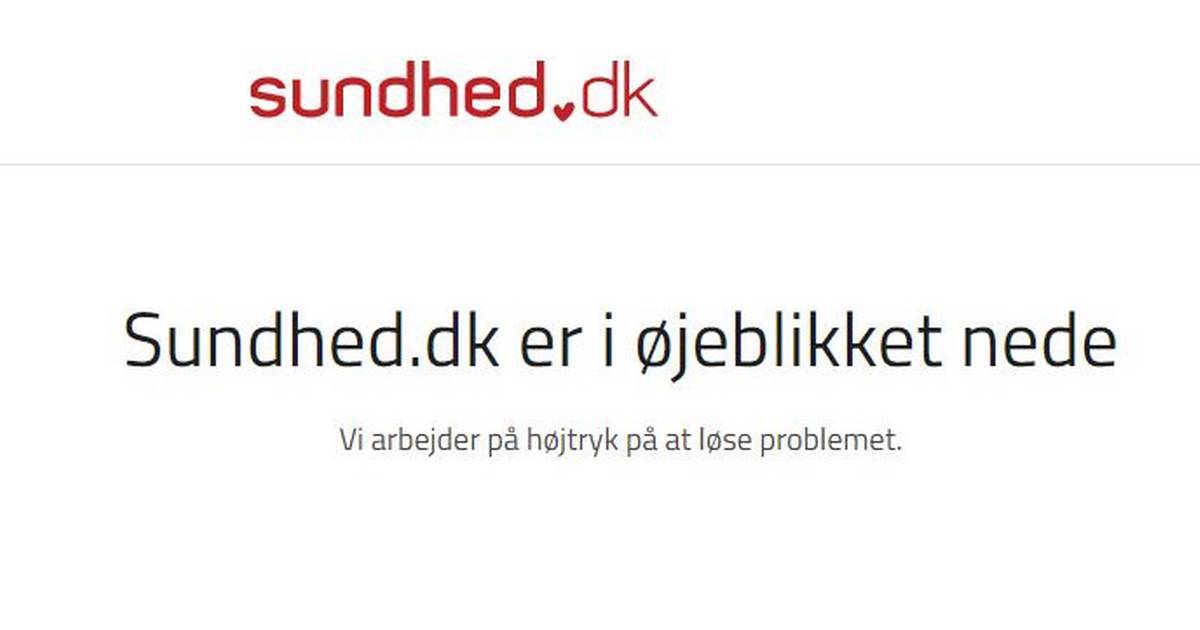 Fredag aften er hjemmeside med svar på coronatest fortsat nede