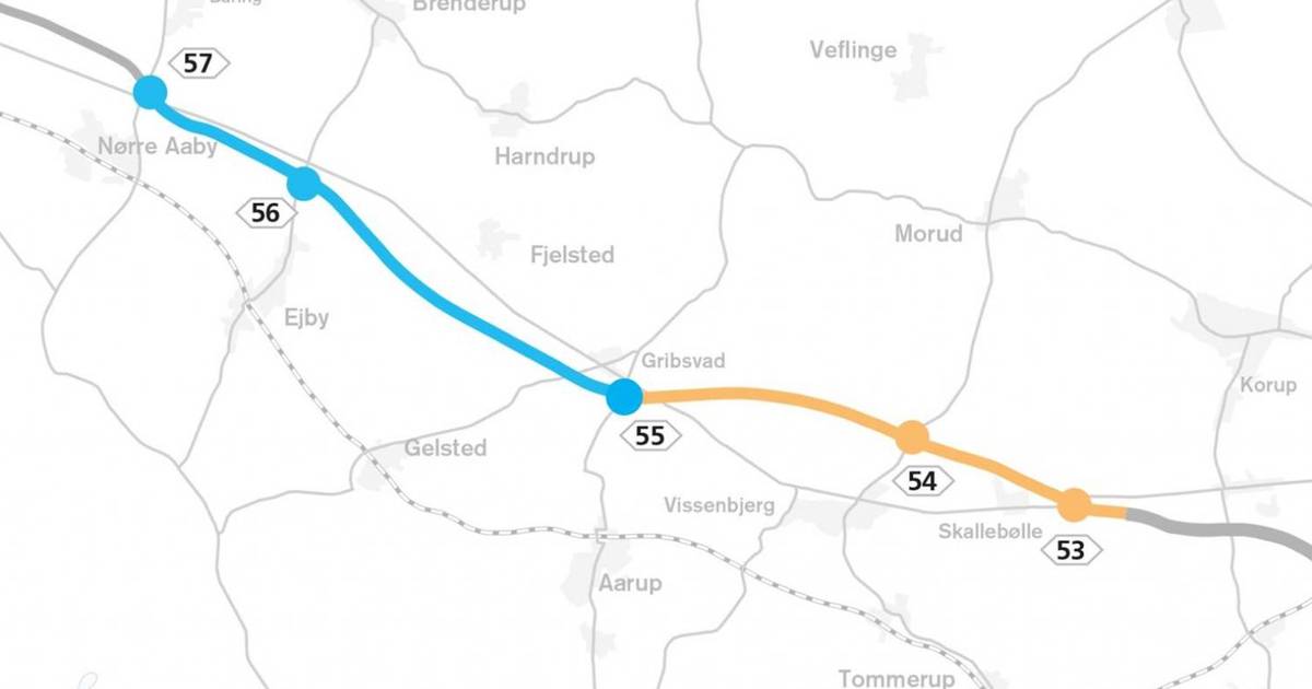Sidste del af arbejdet på motorvej E20 over Fyn går i gang efter påske ...