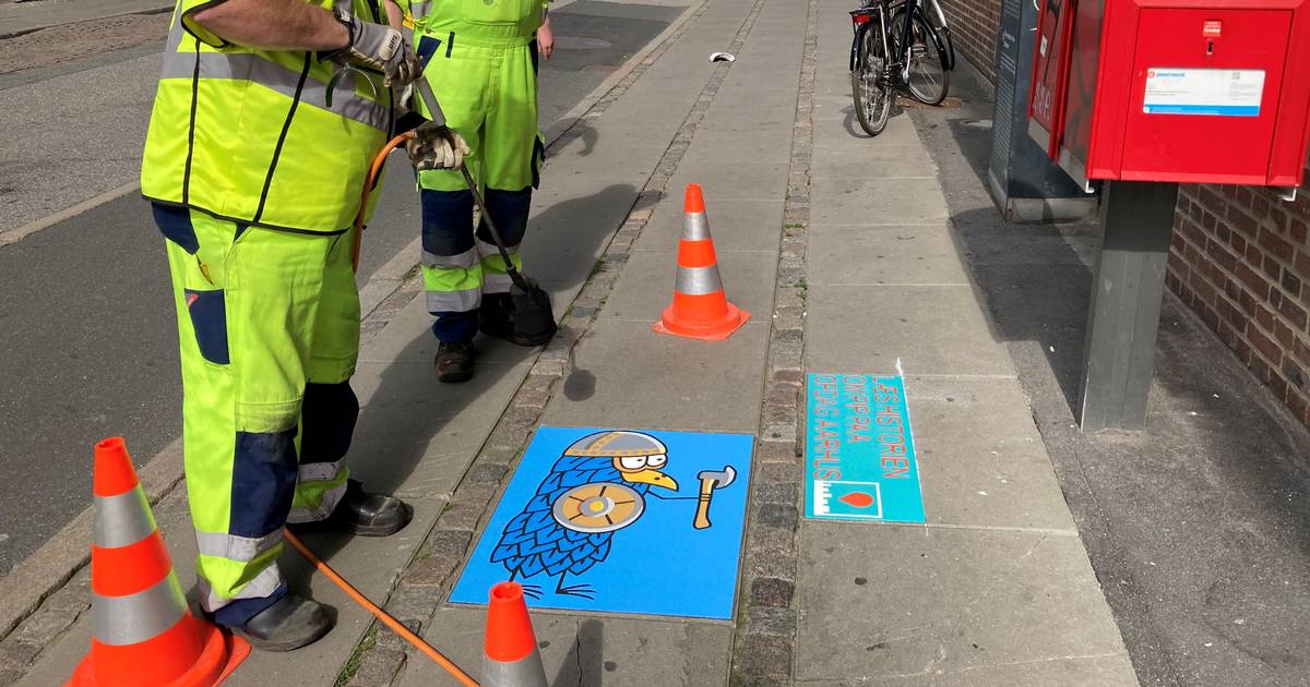 Ny kunstrute for børn: Følg Fuglen Pip rundt, og se byen med nye øjne ...