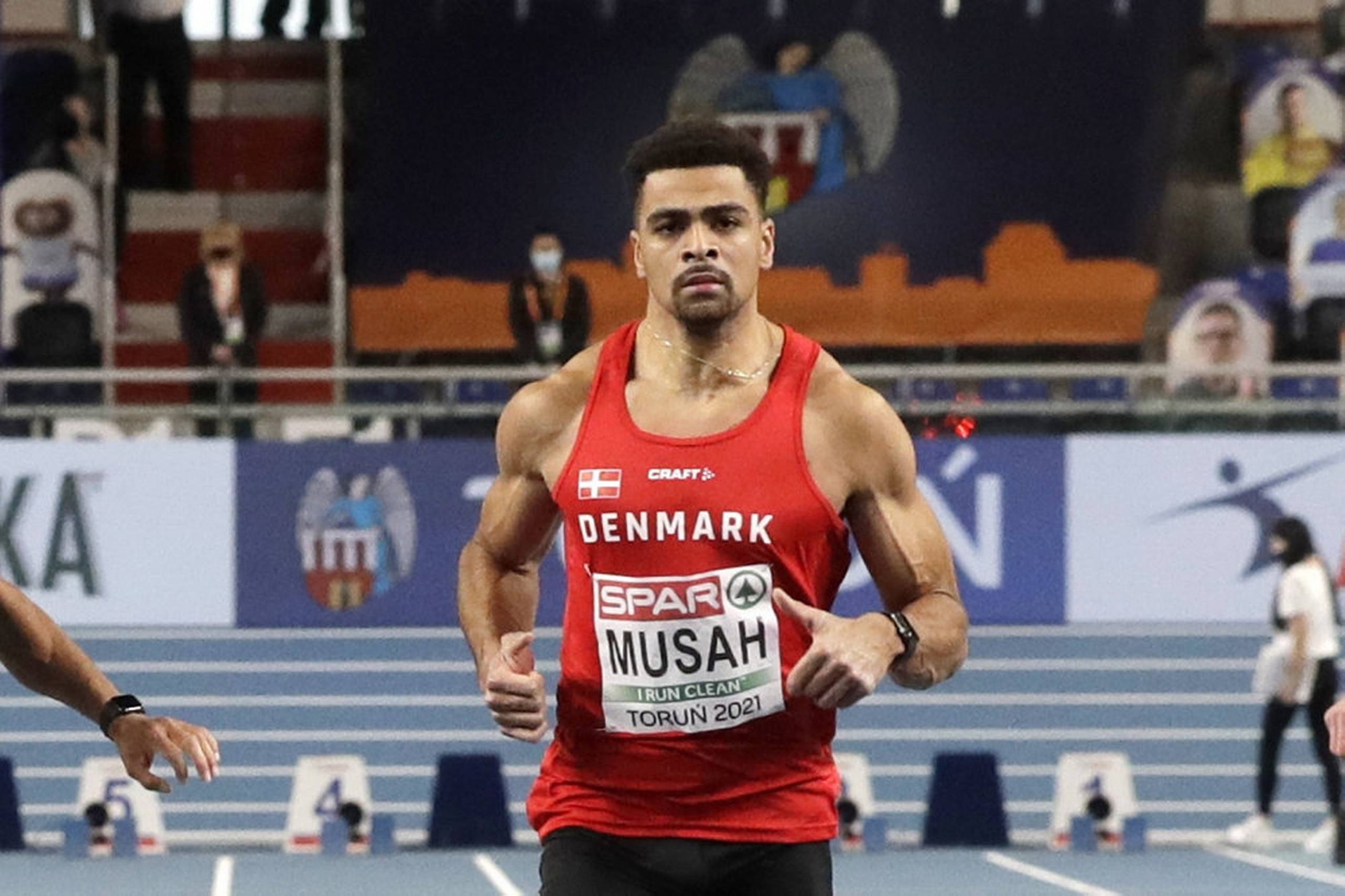 Dansk sprinter slår sin egen nationsrekord på 100 meter - Jyllands-Posten