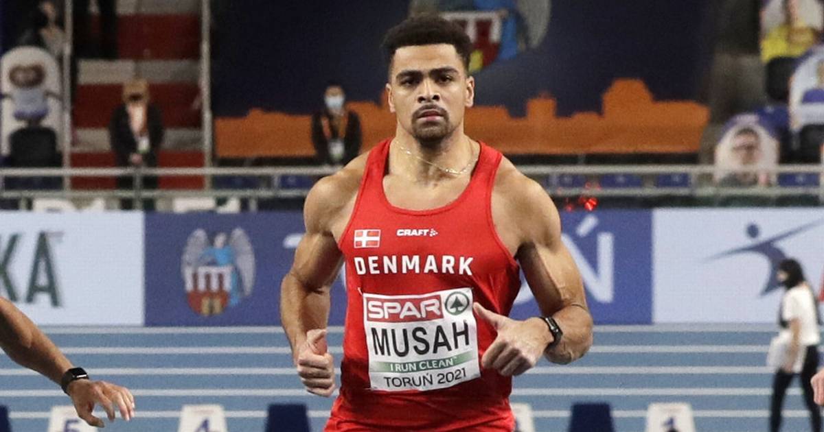 Dansk sprinter slår sin egen nationsrekord på 100 meter - Jyllands-Posten