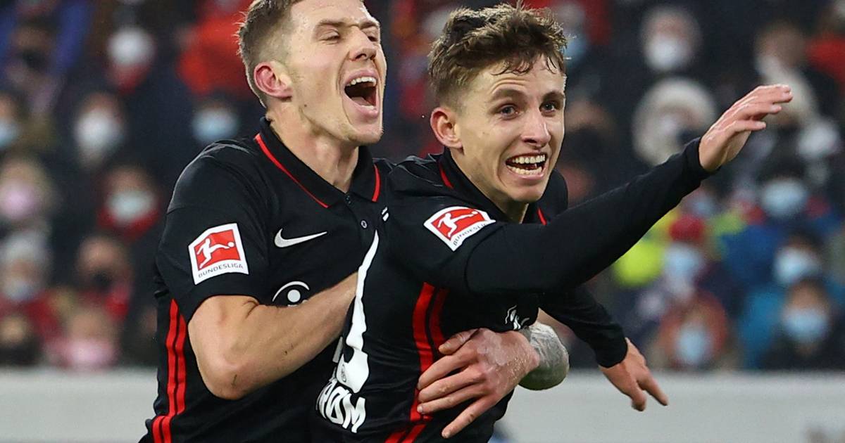 Jesper Lindstrøm lavede første Frankfurt-mål i sejr - Jyllands-Posten