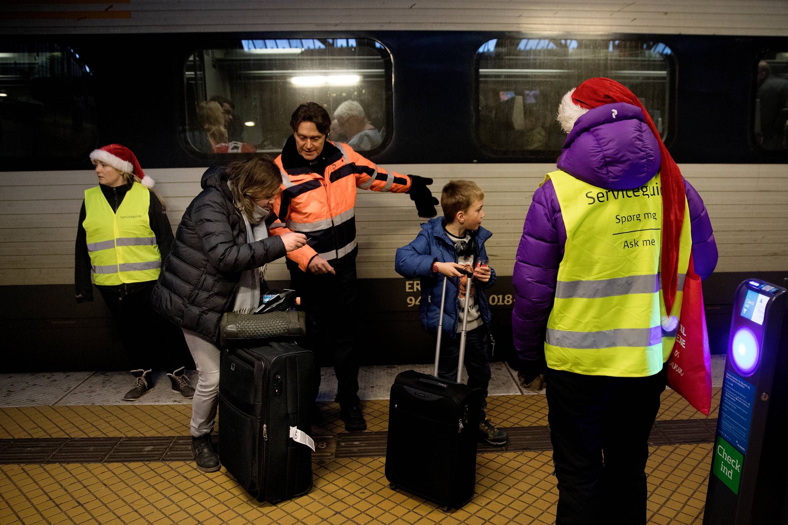 Mange hjemrejsende efter jul blev ramt af forsinkelser hos DSB ...