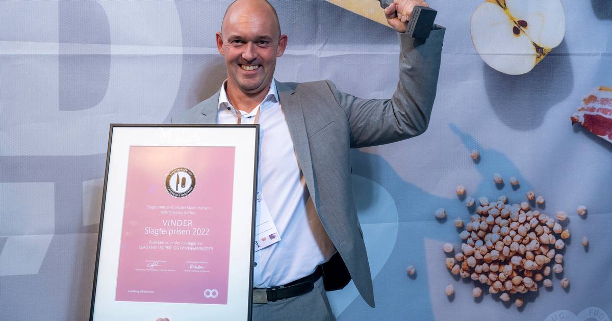 Supermarked hædret for sin slagterafdeling - Jyllands-Posten