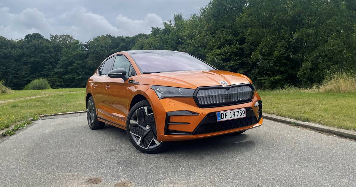 Masser af pangeffekt i Skoda Enyaq Rs Coupé
