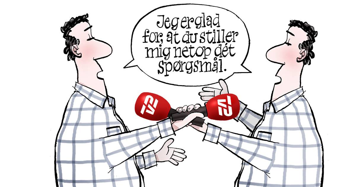 Dagens tegning: Public service - Jyllands-Posten