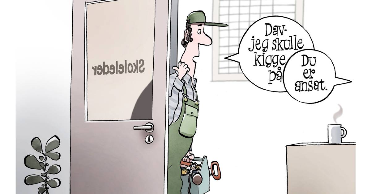 Dagens tegning: Jobsamtale
