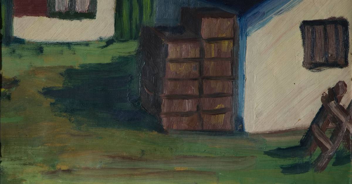 Museum finder ukendt Jorn-maleri på bagsiden af et andet maleri ...