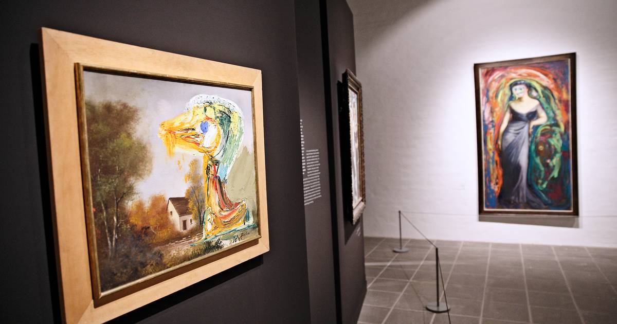 Asger Jorns ”Den foruroligende ælling” fik skader for næsten to ...
