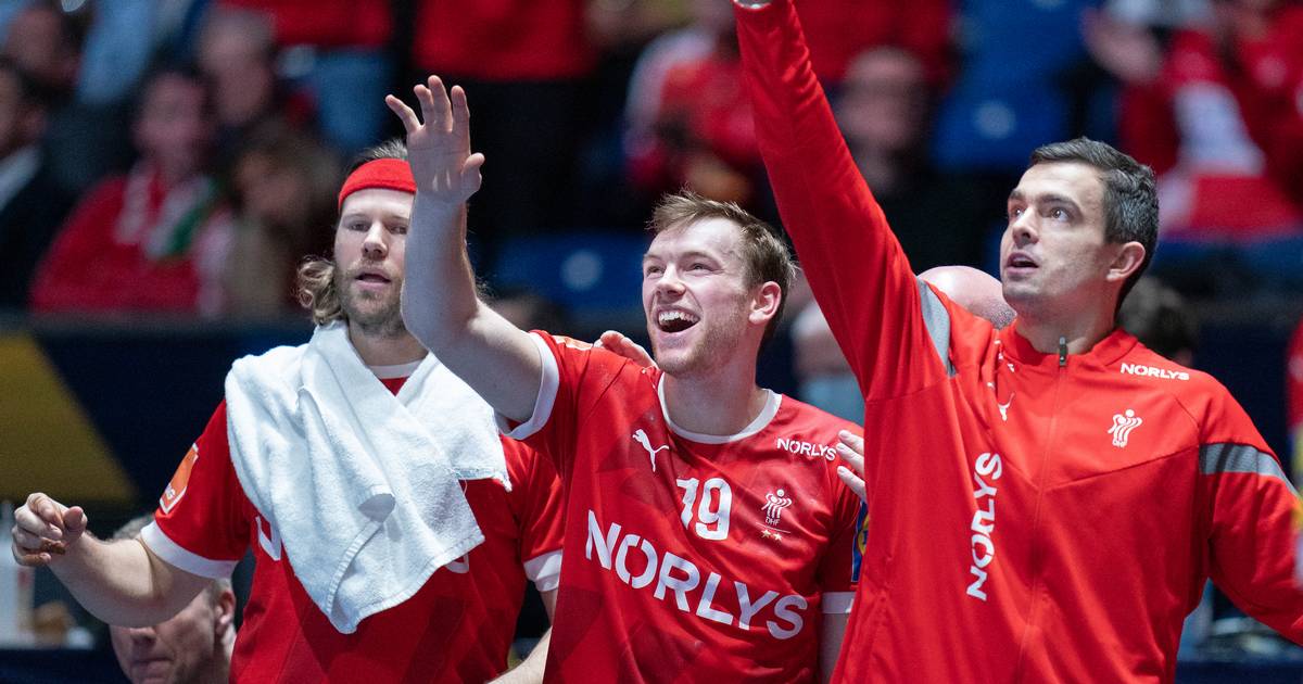Hvis håndboldherrerne fortsætter på denne måde, vinder de guld på søndag - Jyllands-Posten