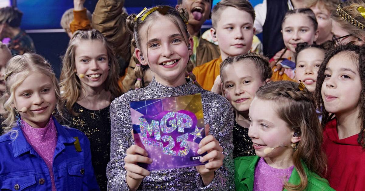 12-årige Sophia vandt årets MGP