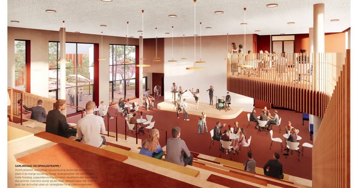 Skole udvider med kæmpebyggeri: Bedre plads til elever og lærere ...