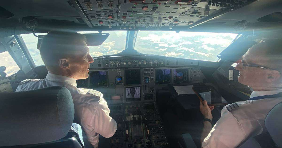 »Jeg sagde til min kone, at vi skulle tage den første flyver, for det ...