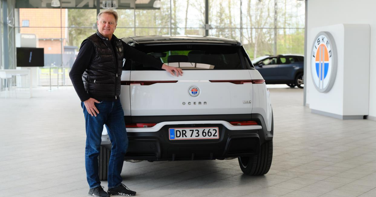 Første Fisker Ocean elbil er nu leveret - Jyllands-Posten