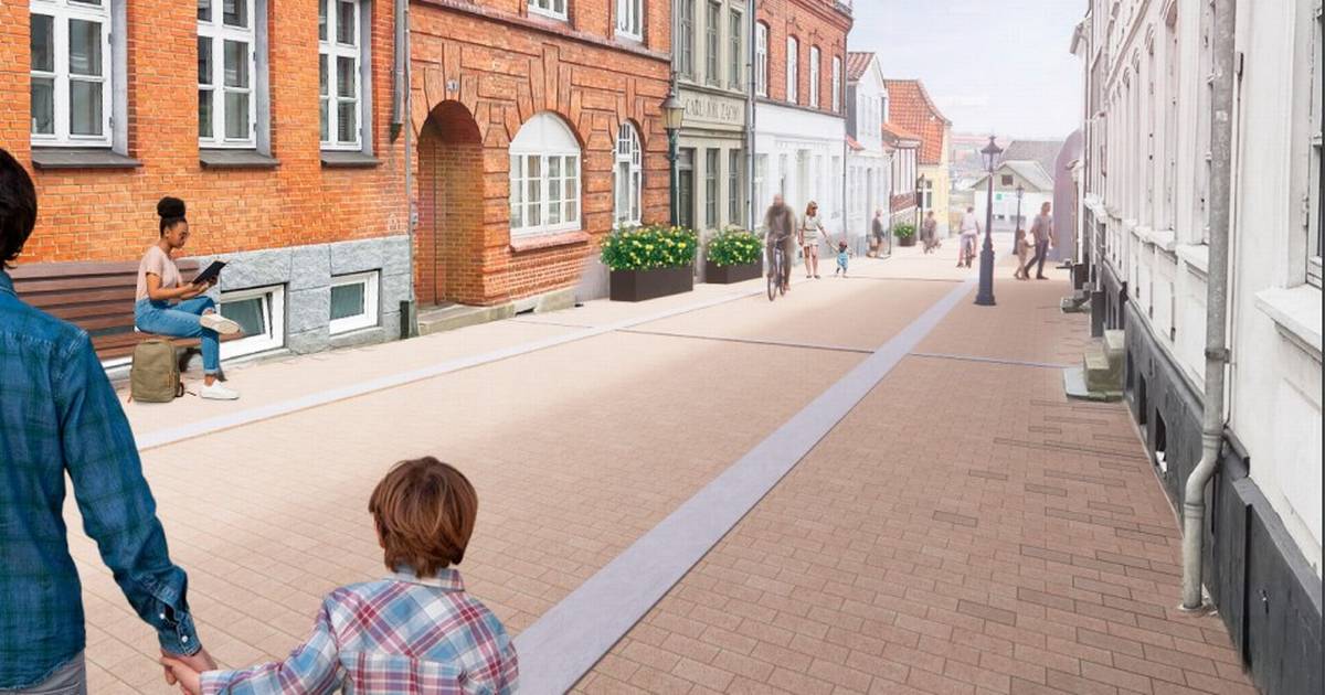 Gade i midtbyen får ny velkomst: Men et stort ønske går ikke i opfyldelse - Jyllands-Posten