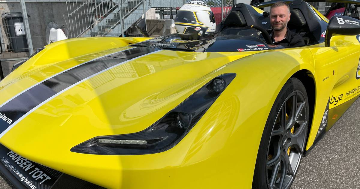 200 kilometer i timen i Jeppe Rimmens Dallara-bil - "Det er den bil, de ...