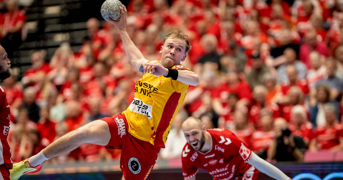 Simon Pytlick fik sit guldpunktum og sendte straks en hilsen videre ...