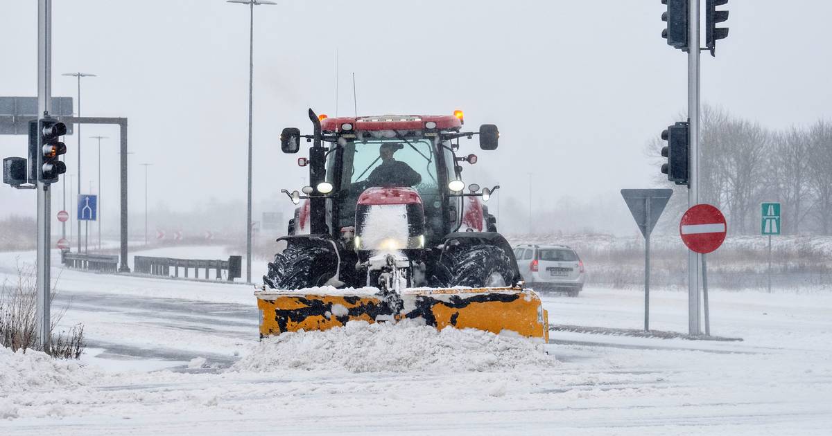 »I morgen tidligt vil hele Danmark være dækket af sne«: Dette sted i ...
