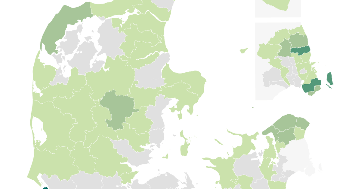 Klik på kortet: Jylland har den bedste – og dårligste – natur ...