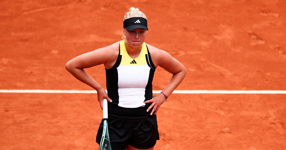 Så stoppede festen: Clara Tauson røg ud af French Open - Jyllands-Posten