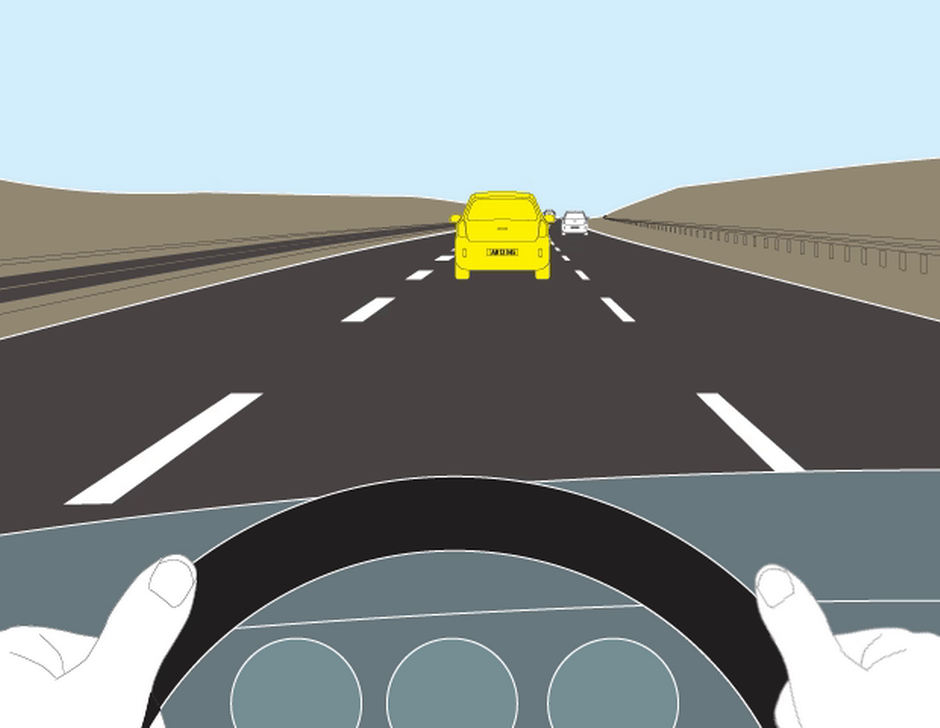 Vejdirektoratet har fundet på ny tommelfingerregel til afstand på ...