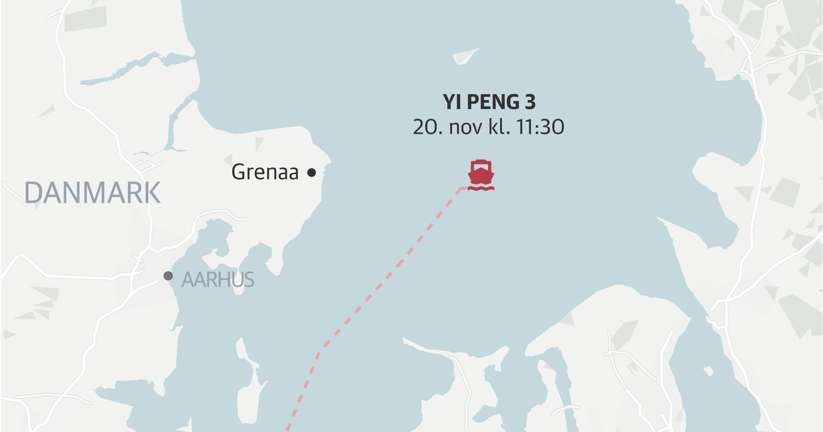 Forsvaret har ikke sluppet kinesisk fragtskib i dansk farvand af syne ...