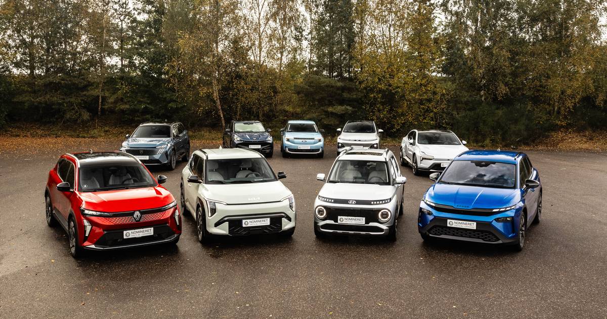 Årets Bil i Danmark kåres snart, og for første gang nogensinde er alle ...