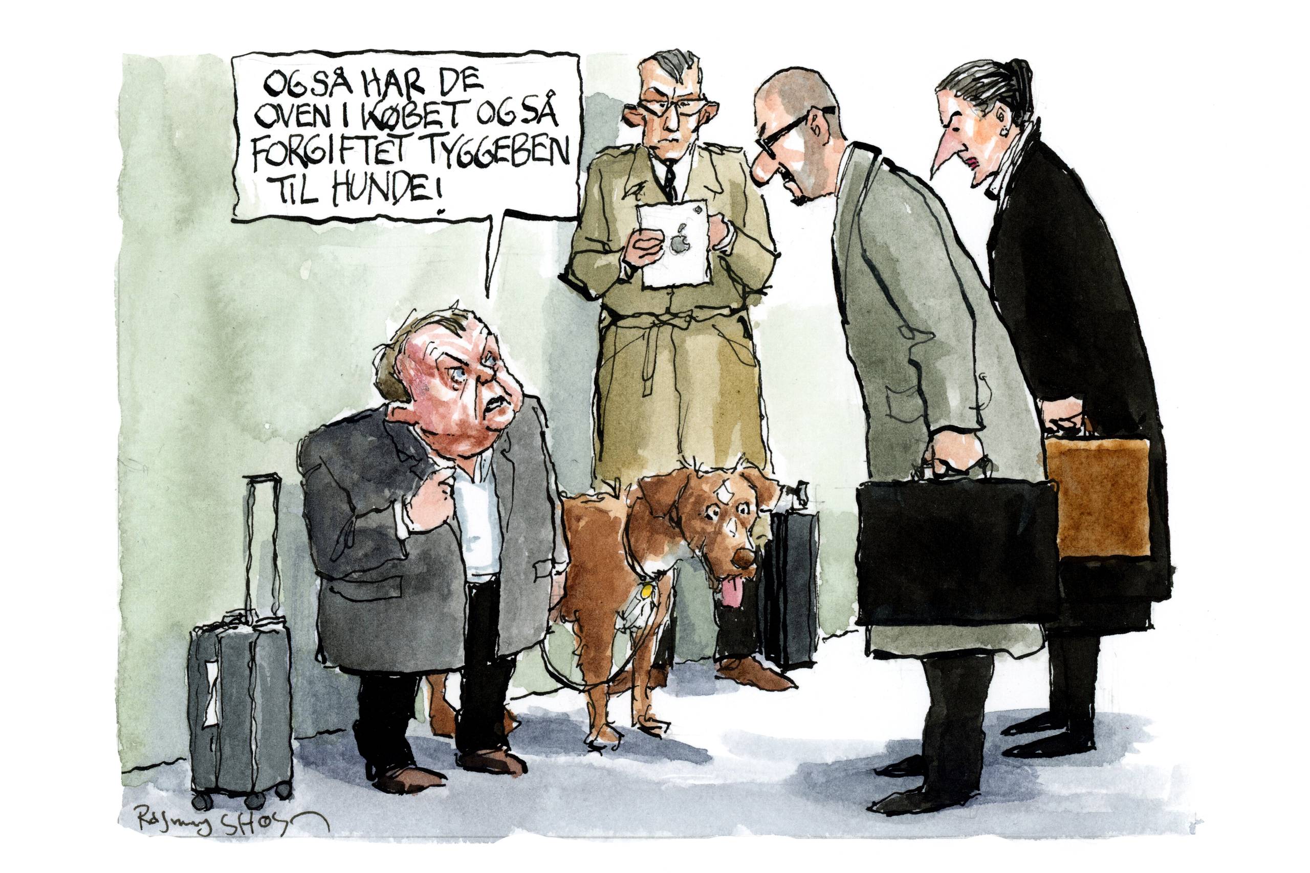 Dagens tegning: Dråben - Jyllands-Posten