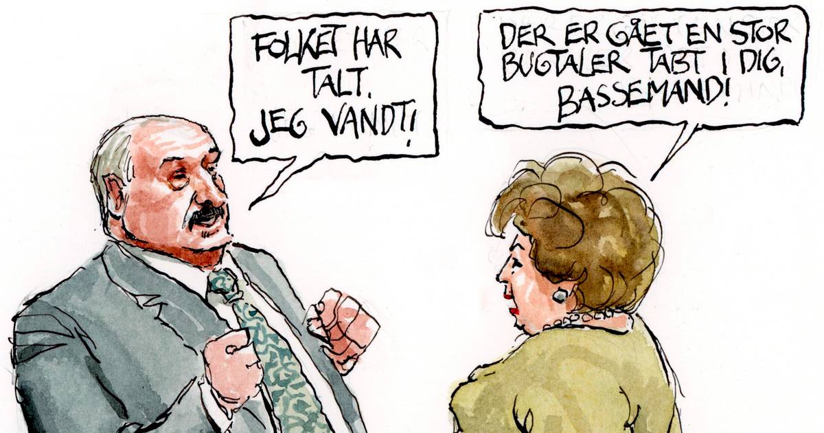 Dagens tegning: En stemning - Jyllands-Posten