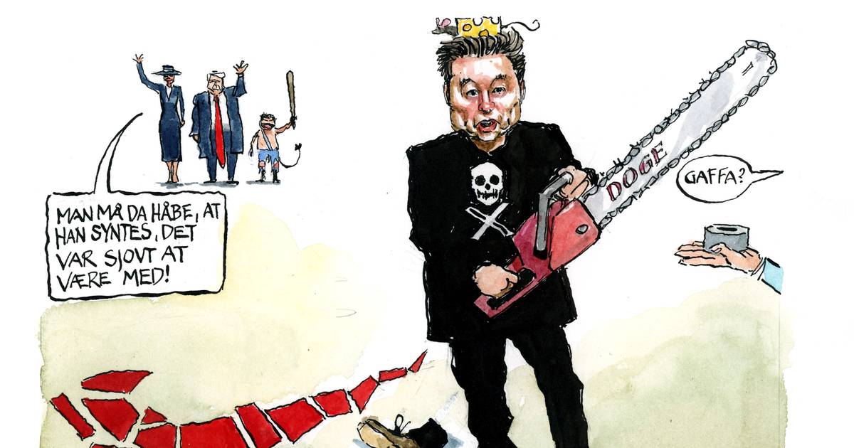 Dagens tegning: Motorsavsmassakren - Jyllands-Posten