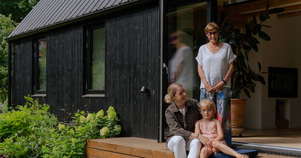 Annette Andersen boede alene i det store hus. Så flyttede datter ...