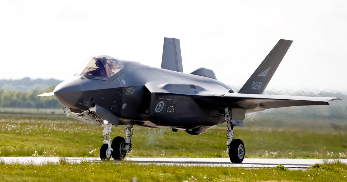 Jagerfly i luften over Bornholm som led i afvisningsberedskab ...