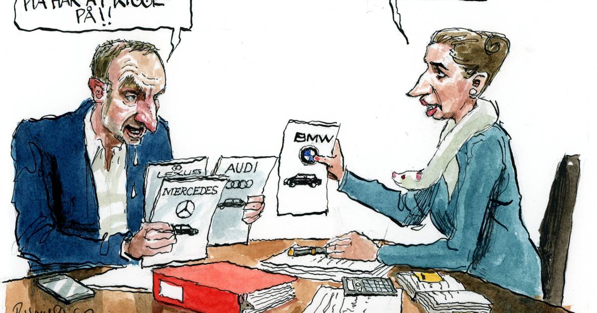Dagens tegning: Ønskeseddel - Jyllands-Posten