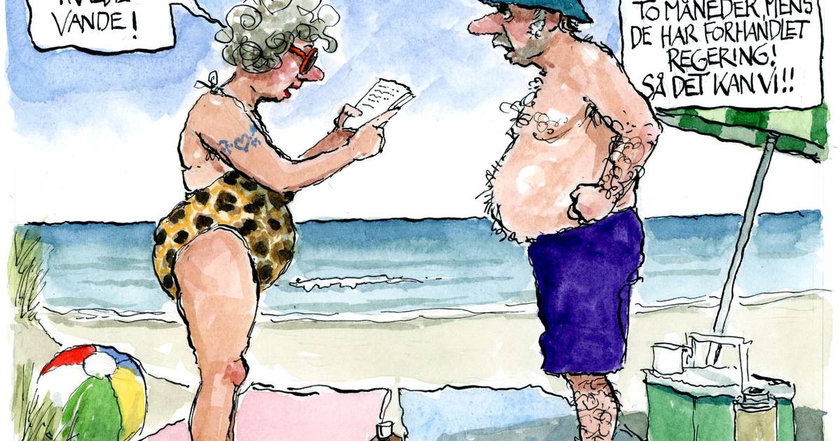 Dagens tegning: Vindstille - Jyllands-Posten