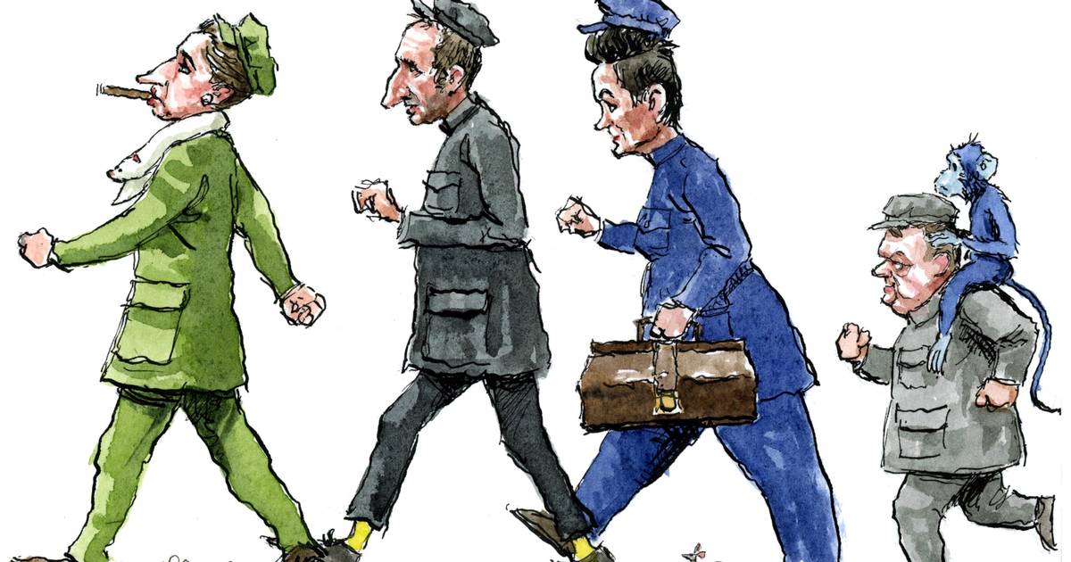 Dagens tegning: Firebanden - Jyllands-Posten