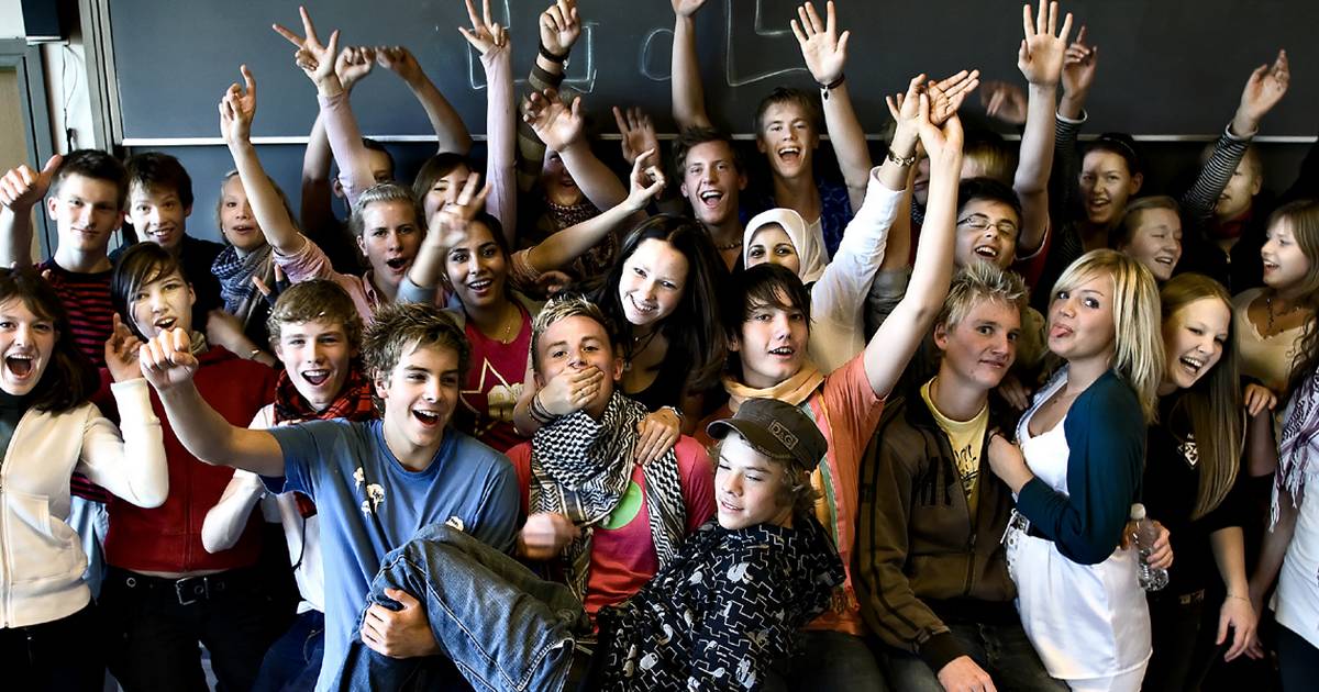 Gymnasieklasser fyldt til randen