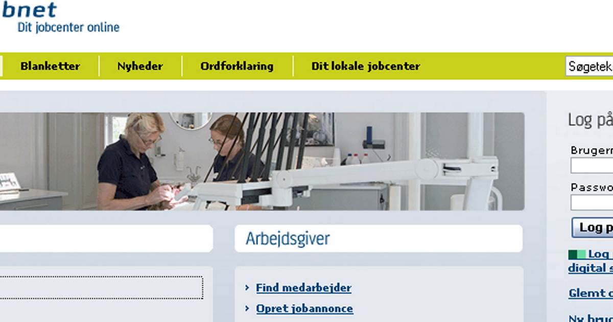 Nyt slag for de ledige: Jobnet.dk ude af drift