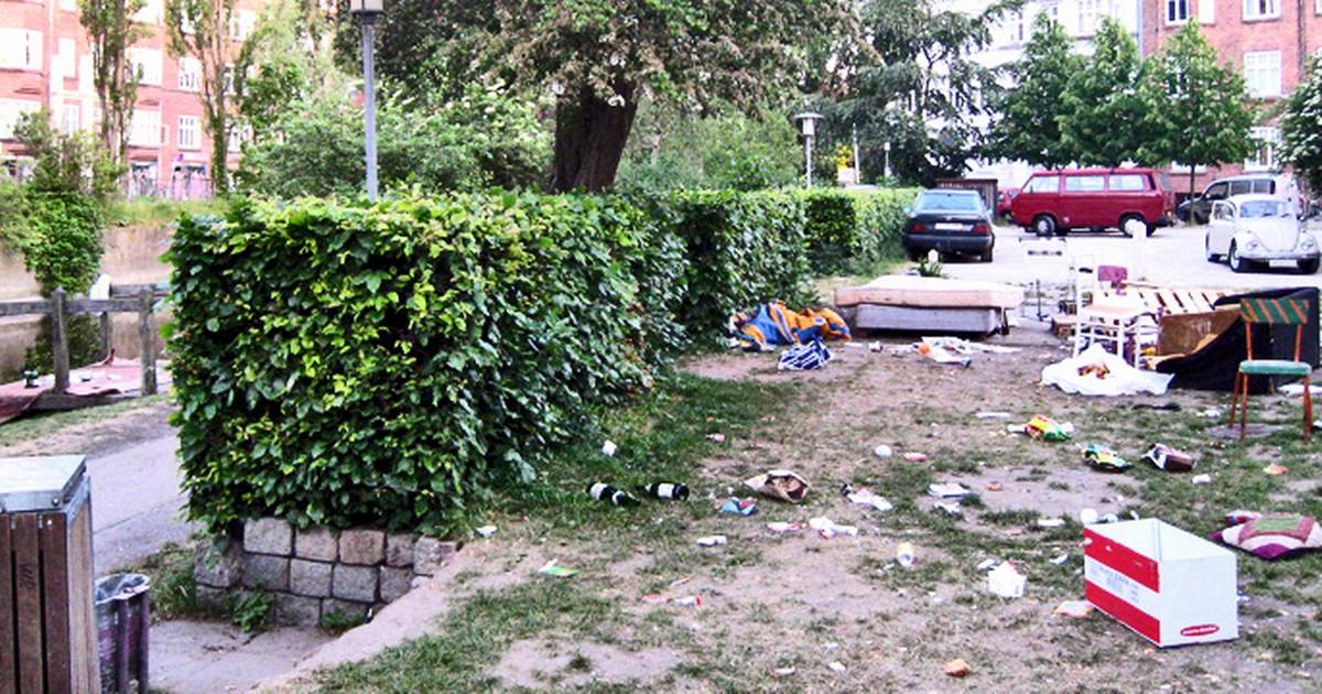 Autonome bag losseplads i midtbyen