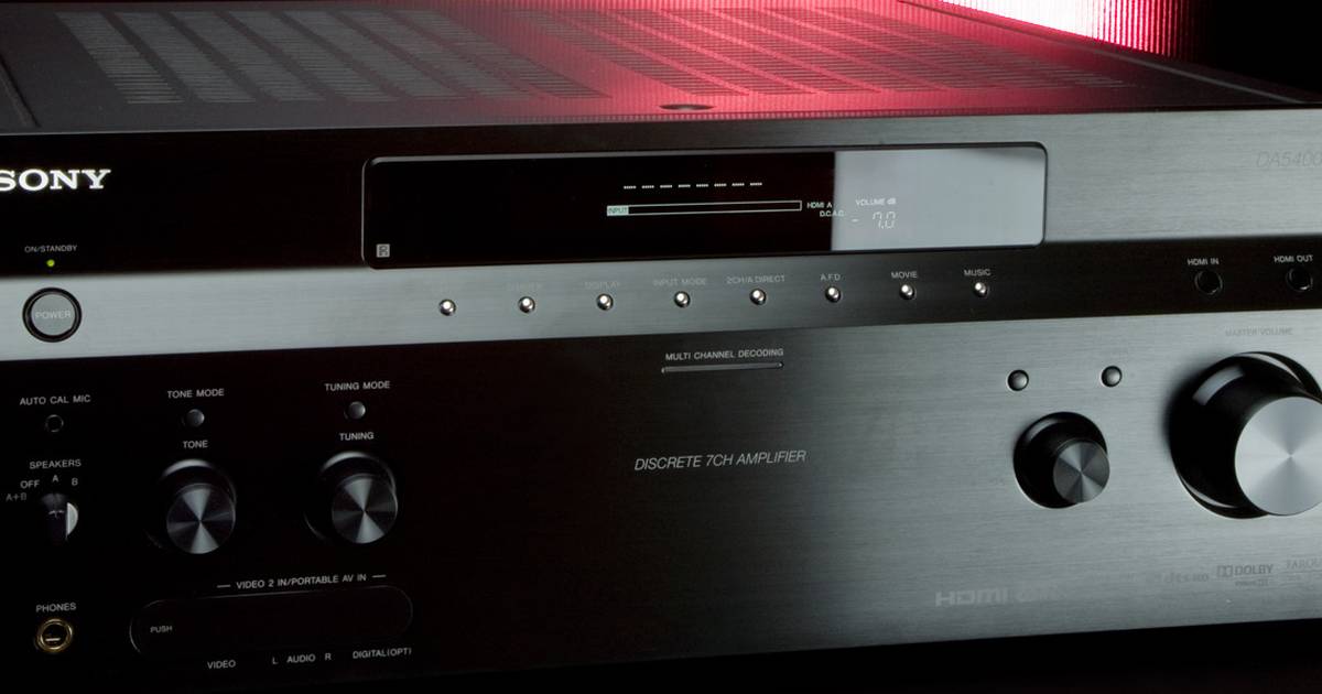 Sony STR-DA5400ES - effektiv digitalforstærkning - Jyllands-Posten