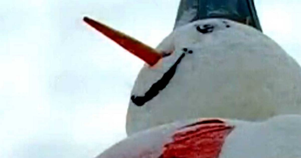 Påstand: Verdens største snemand - Jyllands-Posten