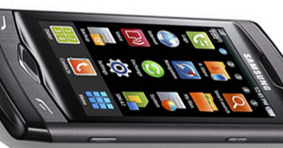 Samsung-mobil med nyt styresystem