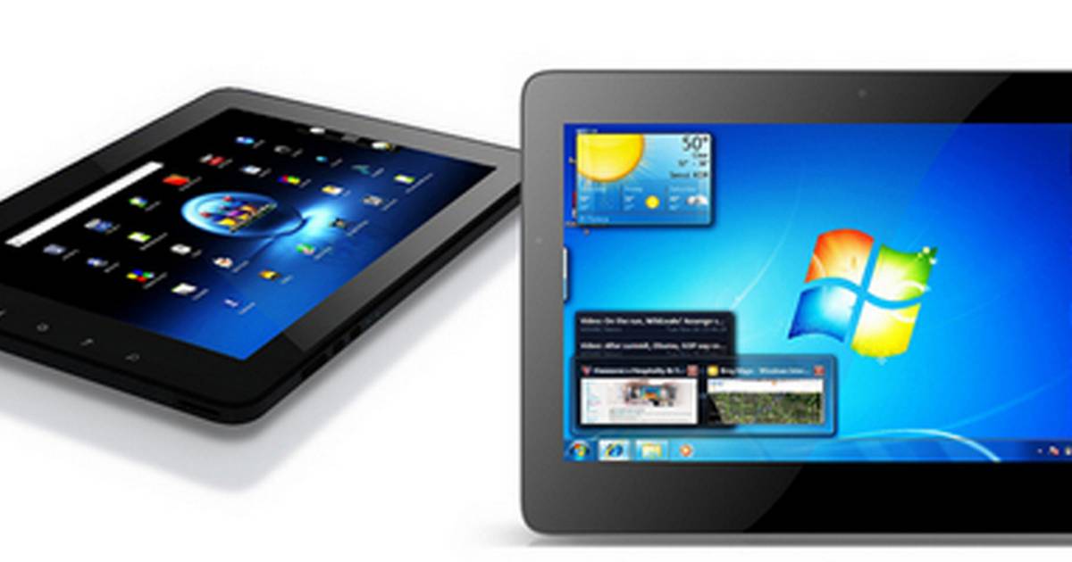 Tablet med to styresystemer - Jyllands-Posten